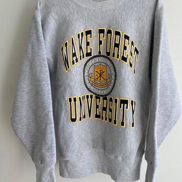 Shirts | Wake Forest Crest 1 Ash Wake Forest University 1834 Shirt ...